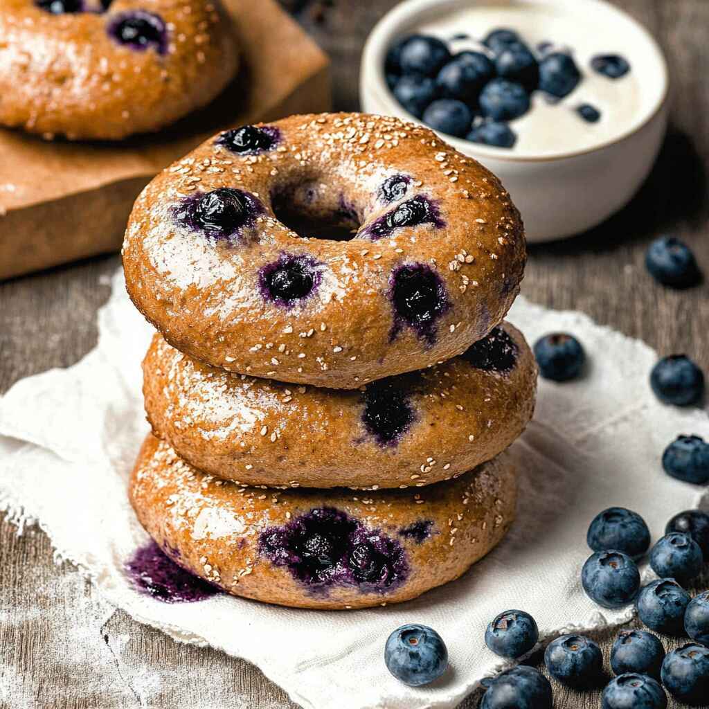 Gluten Free Blueberry Bagels - Best Breakfast You’ll Love