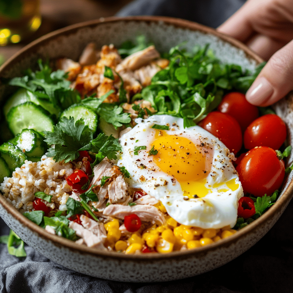 Easy High Protein Breakfast Bowl Meal Prep Recipes