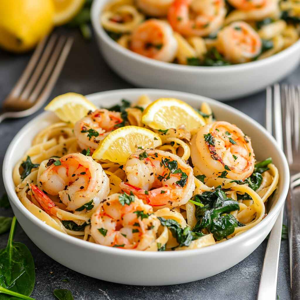 High Protein Shrimp Pasta – Quick and Healthy Dinner Idea