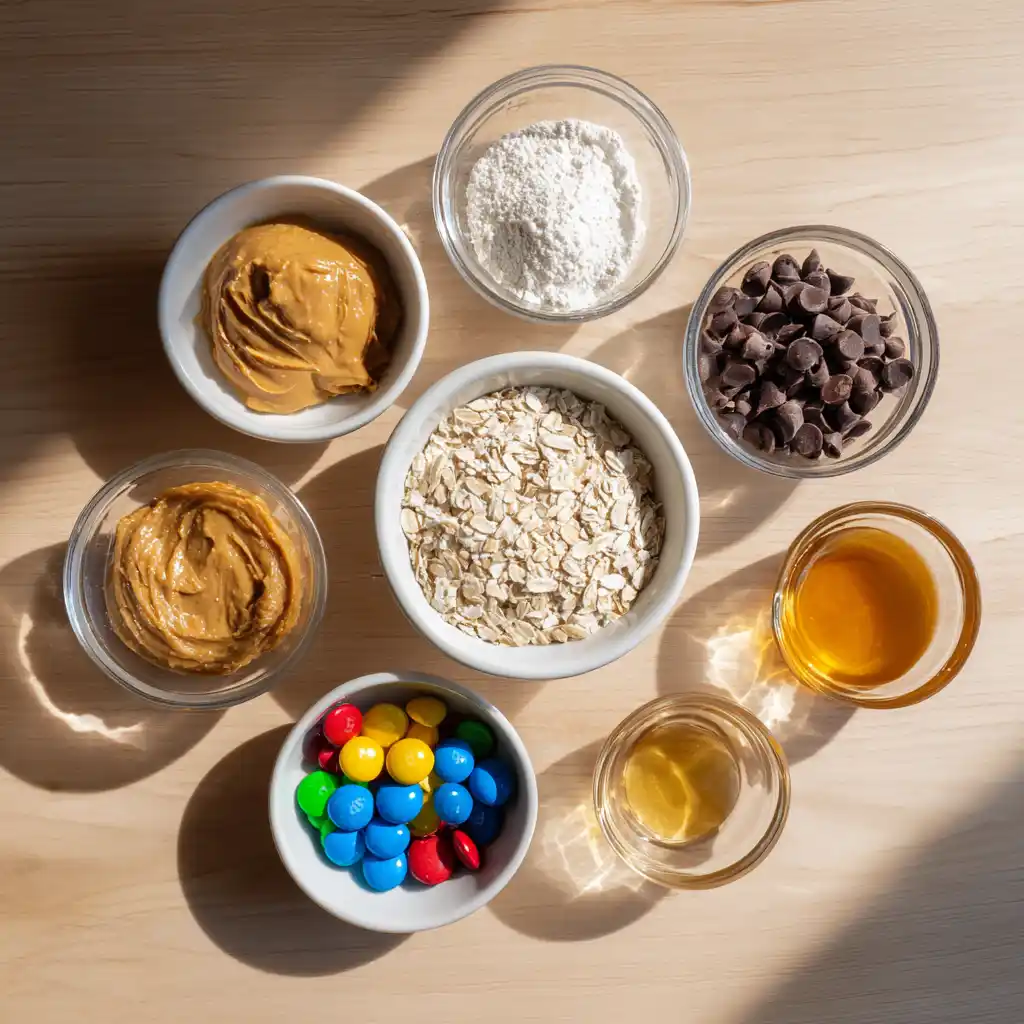 Monster Cookie Protein Balls- Easy 5-Minute Energy Snack