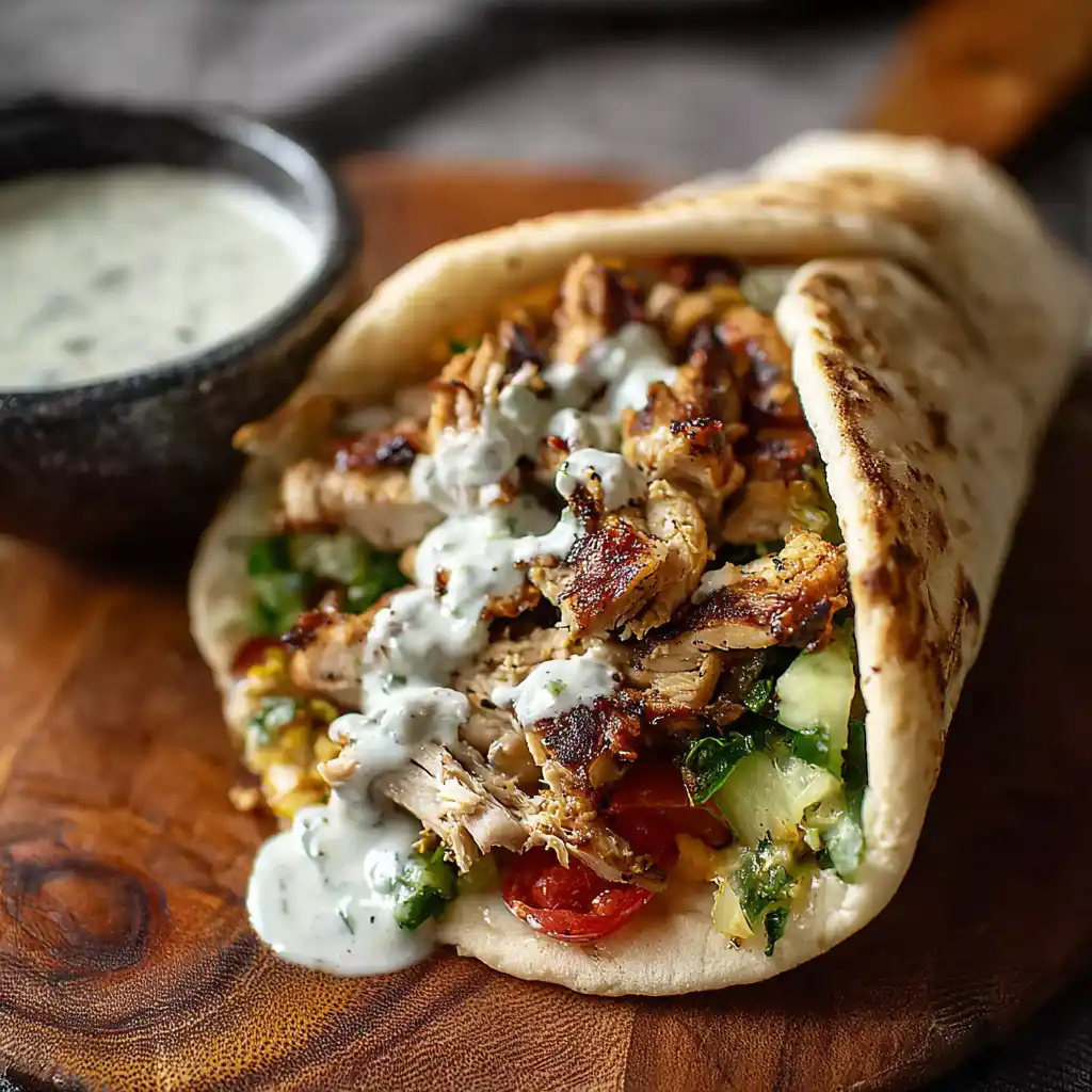 Chicken Shawarma with Garlic Sauce: Juicy, Fast & Flavorful