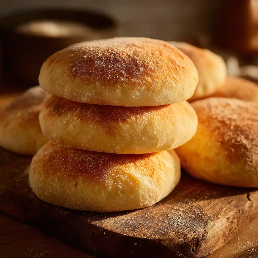 Semolina Bread Recipe -1-Hour Soft & Puffy Flatbread