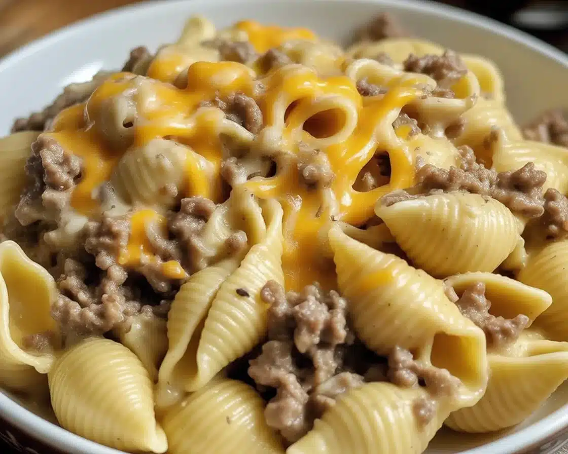 Crockpot Cheesy Ranch Beef Pasta Shells: A Cozy Weeknight Favorite