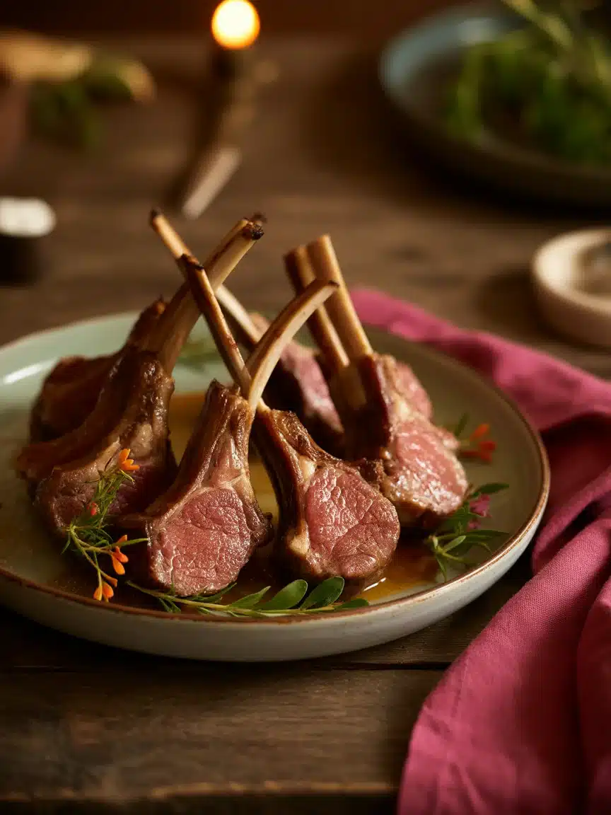 Savor the Flavor: Fancy Pomegranate Lamb Chops Recipe