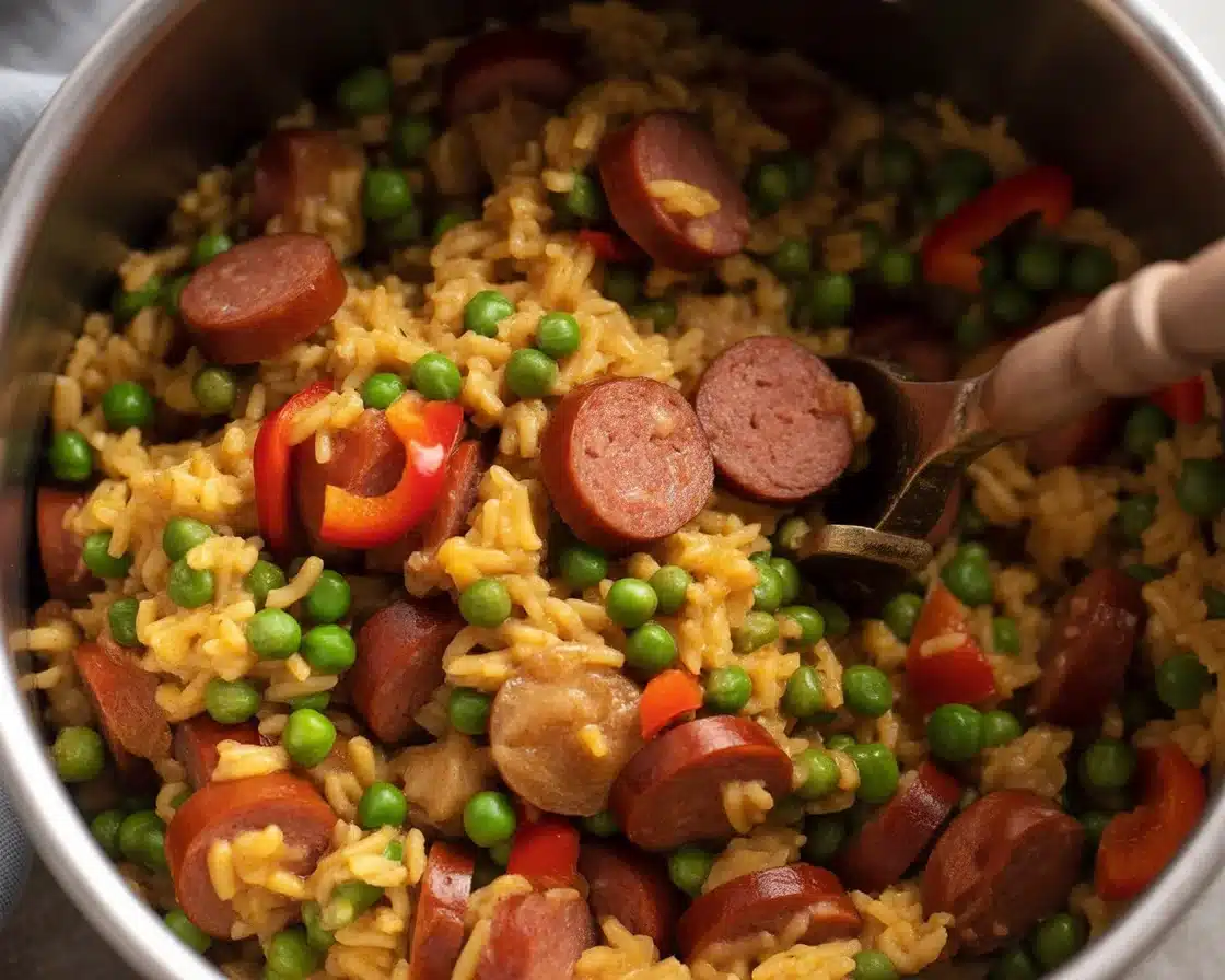 One Pot Smoked Sausage & Rice: 30-Minute Delicious Comfort Dinner