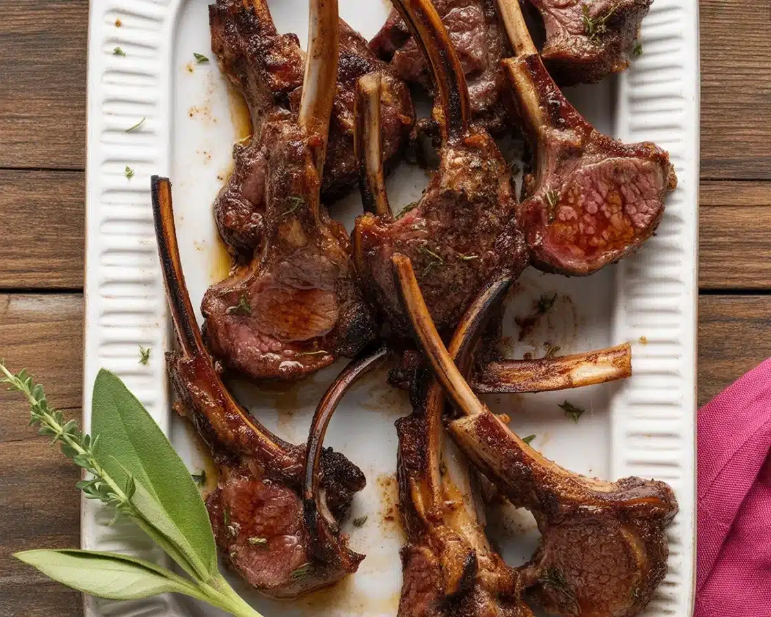 Savor the Flavor: Fancy Pomegranate Lamb Chops Recipe